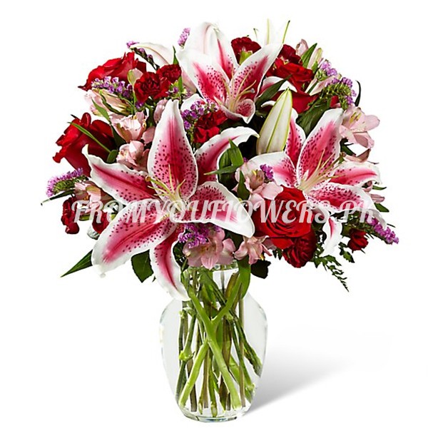 Pink Jolly Love - Same Day Delivery Valentine Gifts for Her