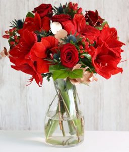 Beauty of Red - Red Flowers Pakistan - FromYouFlowers.pk