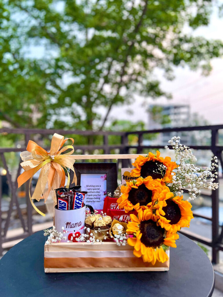 Gift Basket for Love - Send Gifts to Mom Lahore - FromYouFlowers.pk